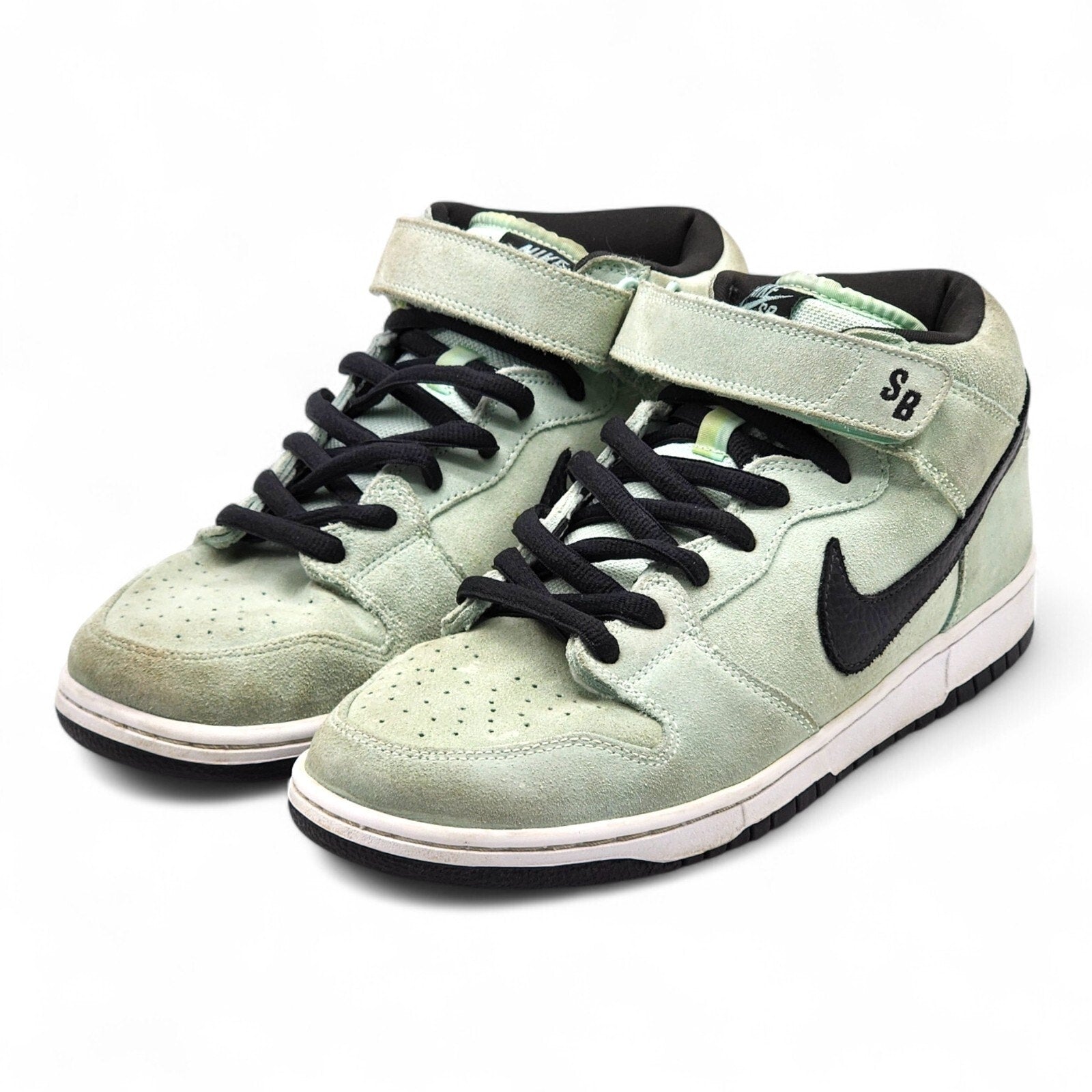Nike Sea Crystal SB Dunk Mid Sneakers 2008 Green 314383-301 US 10.5 ...